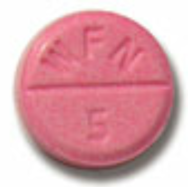 5mg tablet • Eat on Warfarin