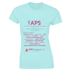 APS Support UK | Awareness T-Shirts | Antiphospholipid Syndrome